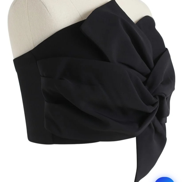 Chicwish | Tops | Chicwish Sweet Knot Bustier Top | Poshmark
